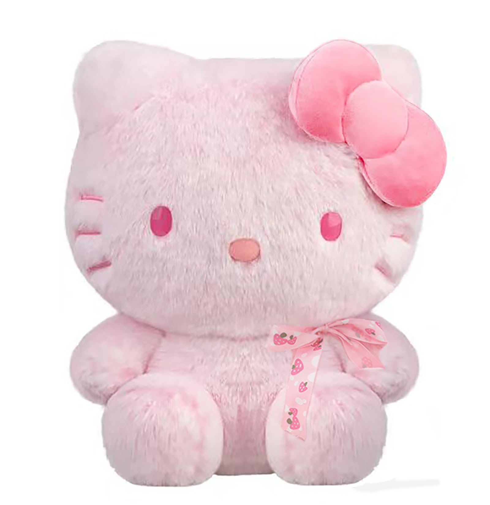 Comtaric 9 Inch Pink Kitty Plush - The Perfect for Birthdays, Halloween, and Christmas