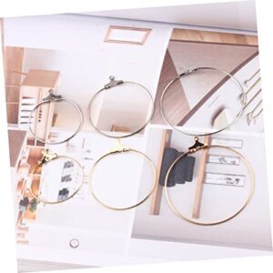 40 Pcs DIY Jewelry Making Supplies Ear Clips Accessories DIY Earring Hook Copper Earrings Accessories DIY Ear Jewelry