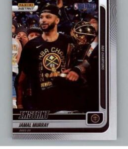 2023 panini instant nba champions denver nuggets (from box set) #11 jamal murray nba basketball trading card