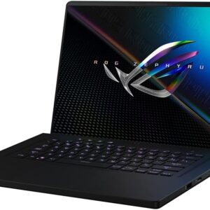 ASUS ROG Zephyrus M16 16″ WQXGA (2560×1600) 165Hz Gaming Laptop - 12th Gen Intel Core i9-12900H 14-Core up to 5.0 GHz CPU, 24GB DDR5 RAM, 4TB PCIe SSD, GeForce RTX 3070 Ti 8GB GDDR6, Windows 11 Pro