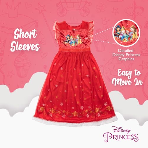 Disney Girls' Fantasy Gown Nightgown, Celebrate Xmas 2, 6