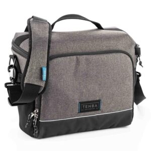 tenba skyline v2 shoulder bag 13 for mirrorless and dslr cameras and lenses - gray (637-787)