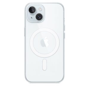 apple iphone 15 clear case with magsafe