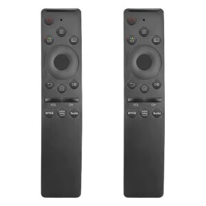 joelrise universal remote control for samsung tvs - compatible with frame, crystal uhd, neo qled, oled, 4k, and 8k smart tvs - works with netflix, prime video, hulu (2 pcs)