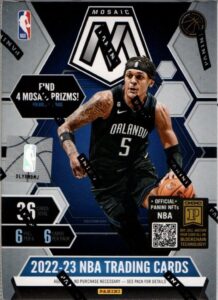 2022-23 panini mosaic basketball trading card blaster box