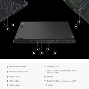 Lenovo Legion Pro 5i 16" LCD Gaming Laptop, 16" WQXGA 165Hz IPS Display, Intel Core i7-13700HX, GeForce RTX 4060 （TGP 140W）, Win 11 Home, W/Mouse Pad (32GB RAM | 1TB PCIe SSD)