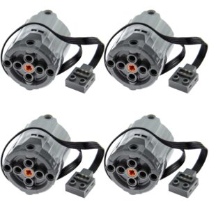 teese 4pcs technic-motor set with xl-motor, compatible with technic-parts, moc project replacement-parts