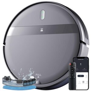 manvins robot vacuum and mop combo, robotic vacuum cleaner with wifi/app/alexa, self-charging mopping robot vacuum cleaner, max strong suction ideal for home