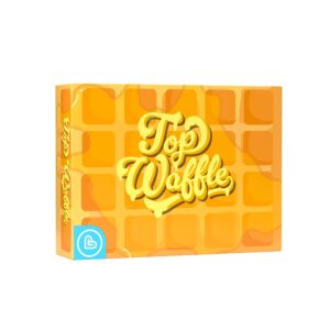 lovemore games top waffle card game - beautifully delicious game for kids, teens, adults, and family game night - great gift for ages 7+, 2-6 players, 30-45 minutes