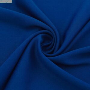 stylish fabric 2-way stretch polyester interlock knit lining 58/60" lightweight fabric/diy projects, pegeant blue #47 5 yards