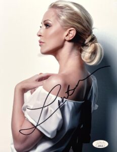 louise linton autograph signed 8x10 photo cabin fever intruder jsa certified authentic ah96132