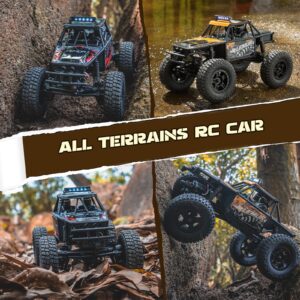 BEEZRC FMS 1/24 RC Crawler Lemur RTR FCX24 4WD 2.4GHz RC Rock Truck RC Car Offroad Mini Model Car Hobby Grade Remote Control Car with LED Lights (Green) FMS12404RTRGN