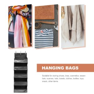 Alipis 1 Set Oxford Cloth Closet Storage Containers Wall Organizer Wall Storage Bag Wall Hanging Storage Bags Hanging Bags Door Hanging Storage Bag Wall Hanging Bag Simple Pocket Bag