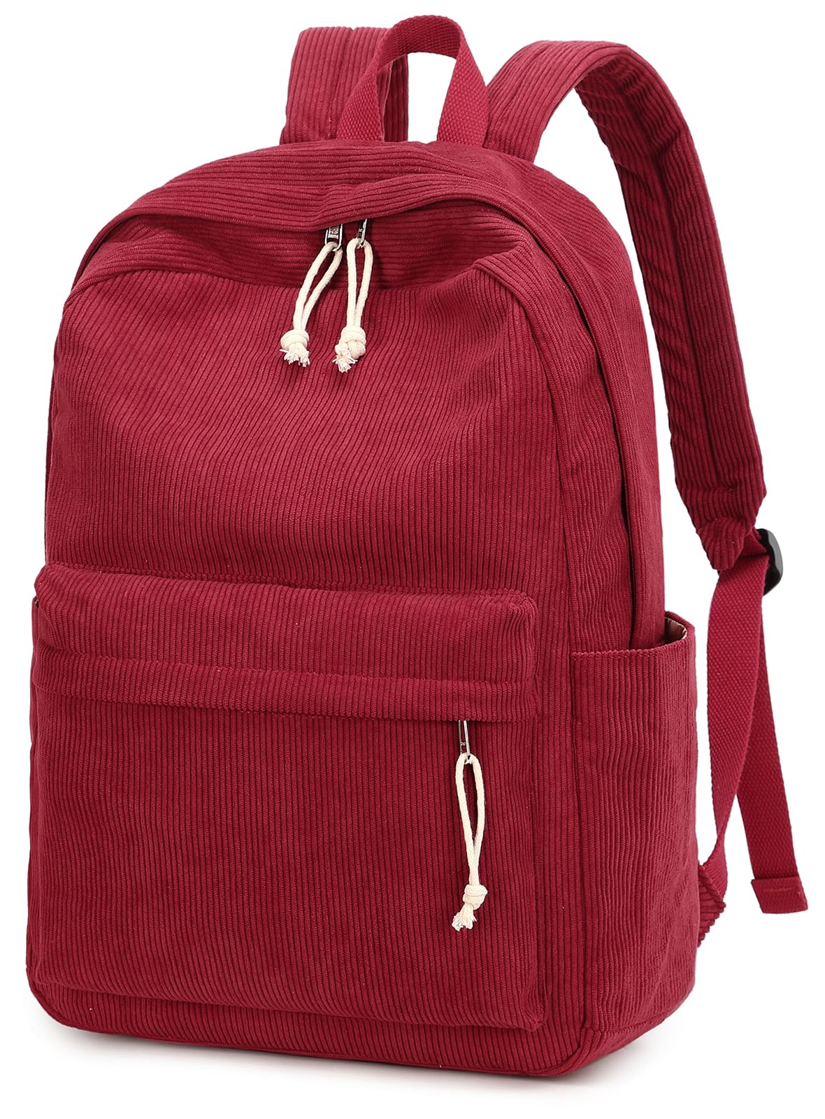 School Backpack for Teens Large Corduroy Bookbag Lightweight 17 inch Laptop Bag for Girls Boys Casual High School College