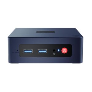 beelink mini s mini pc w11, intel 11th gen n5095 (max 2.9 ghz), small desktop pc 8gb ddr4 ram 128gb ssd, mini computer support 4k dual hdmi, wifi5 bluetooth 4.0, gigabit ethernet, 4usb3.0