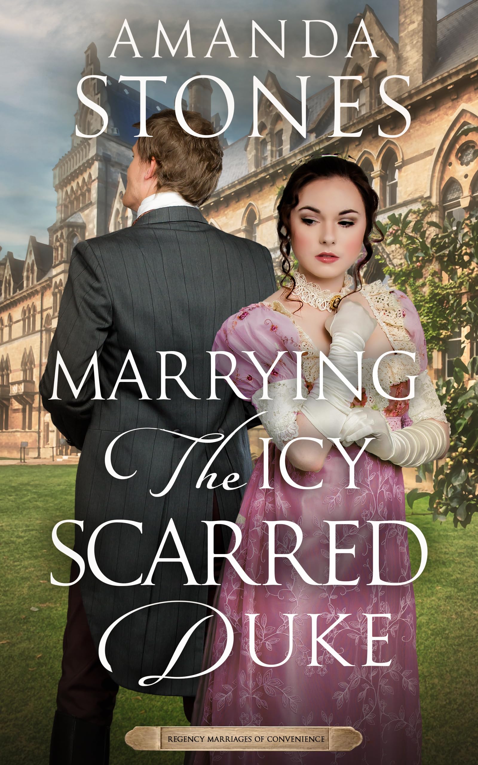 Marrying the Icy Scarred Duke: A Clean Historical Regency Romance Book (Regency Marriages of Convenience 1)