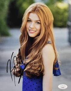 katherine mcnamara signed autographed 8x10 photo shadowhunters jsa certified authentic ah96087