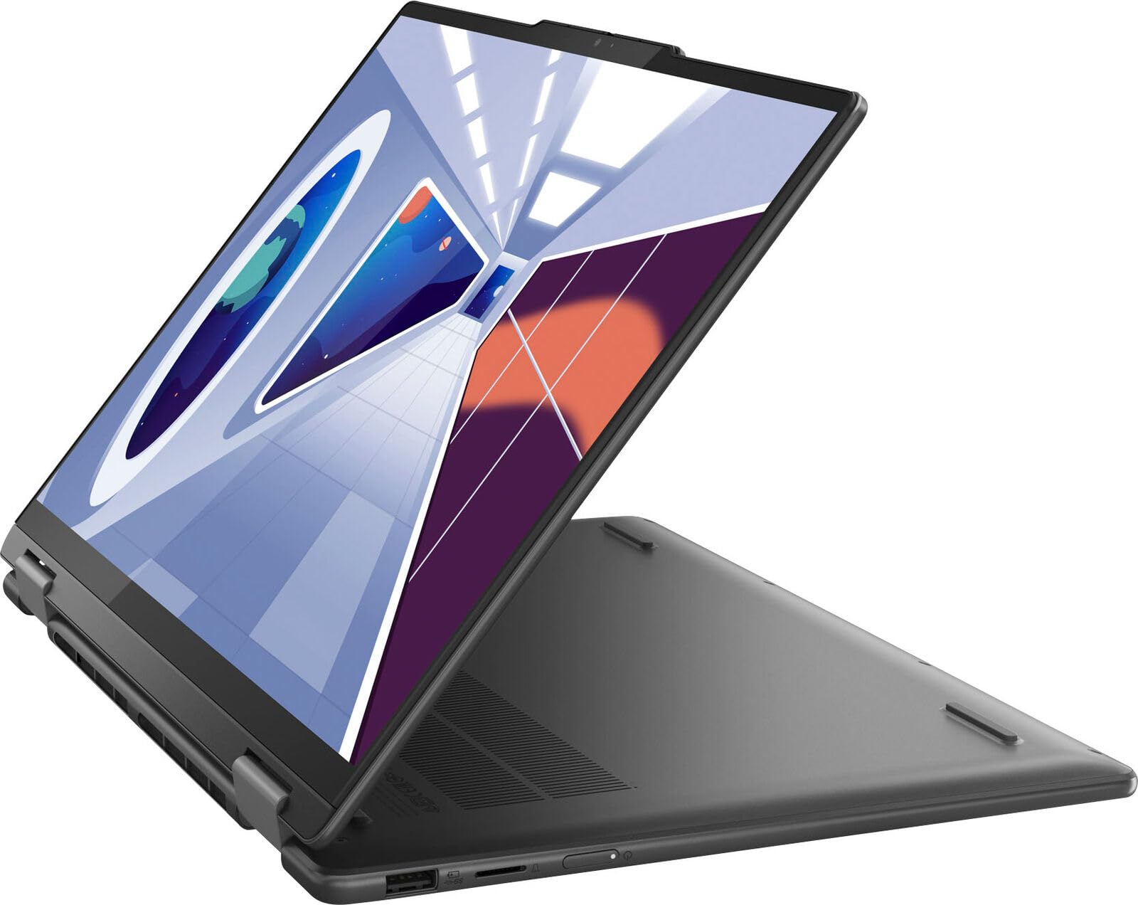 Lenovo 2023 Newest Yoga 7i 2-in-1 Laptop, 14" 2.2K IPS Touchscreen, Intel Core i5-1335U Processor, 8GB RAM, 512GB SSD, Intel Iris Xe Graphics, Backlit Keyboard, Wi-Fi 6E, Fingerprint, Windows 11 Home