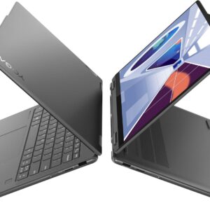 Lenovo 2023 Newest Yoga 7i 2-in-1 Laptop, 14" 2.2K IPS Touchscreen, Intel Core i5-1335U Processor, 8GB RAM, 512GB SSD, Intel Iris Xe Graphics, Backlit Keyboard, Wi-Fi 6E, Fingerprint, Windows 11 Home