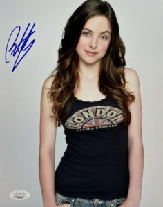 brittany curran signed autographed 8x10 photo men of a certain age jsa certified authentic ah96078