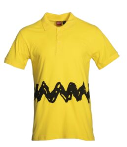 mad engine peanuts charlie brown zig zag yellow shirt halloween costume cosplay