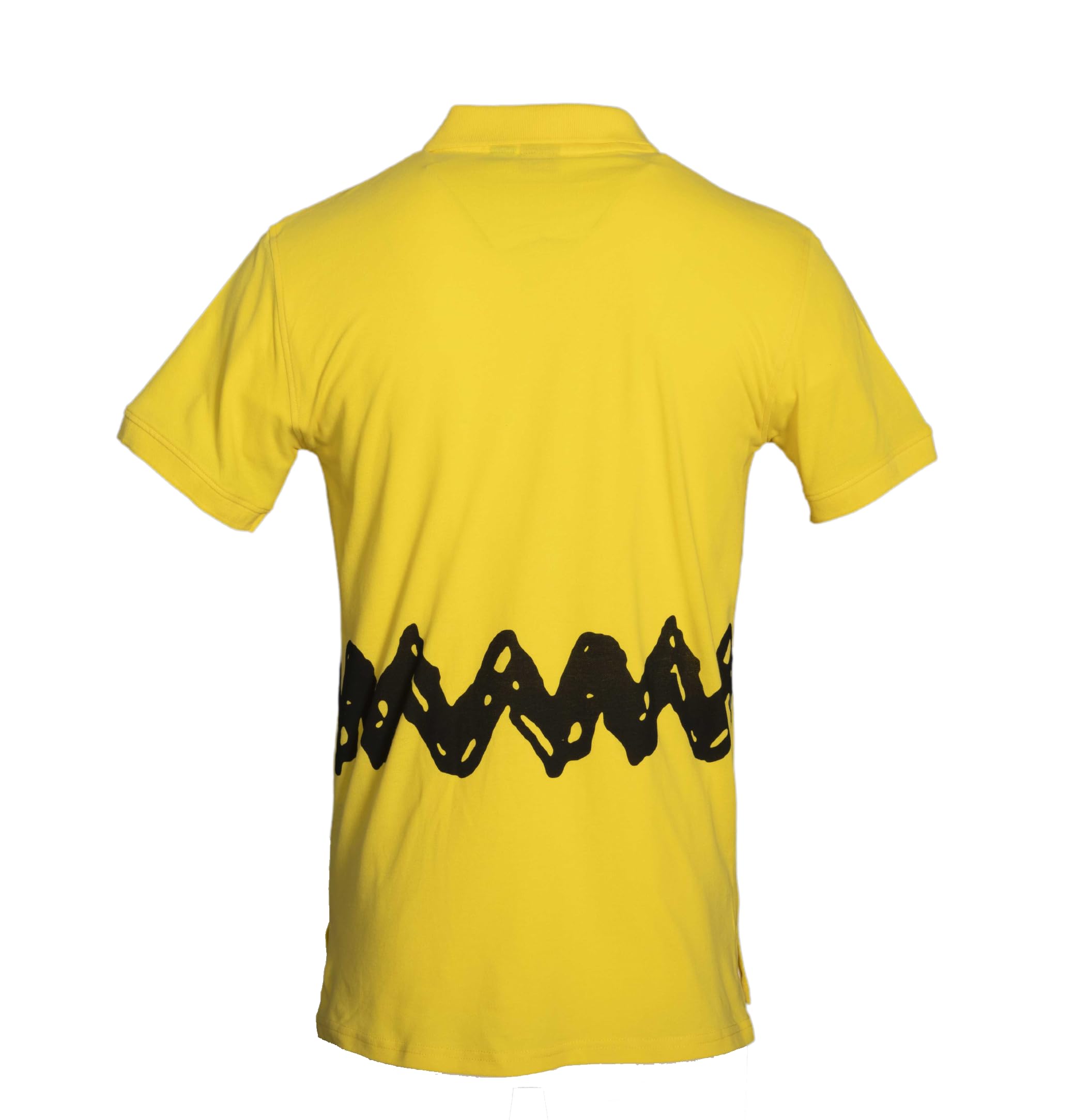 Peanuts Charlie Brown Zig Zag Yellow Shirt Halloween Costume Cosplay