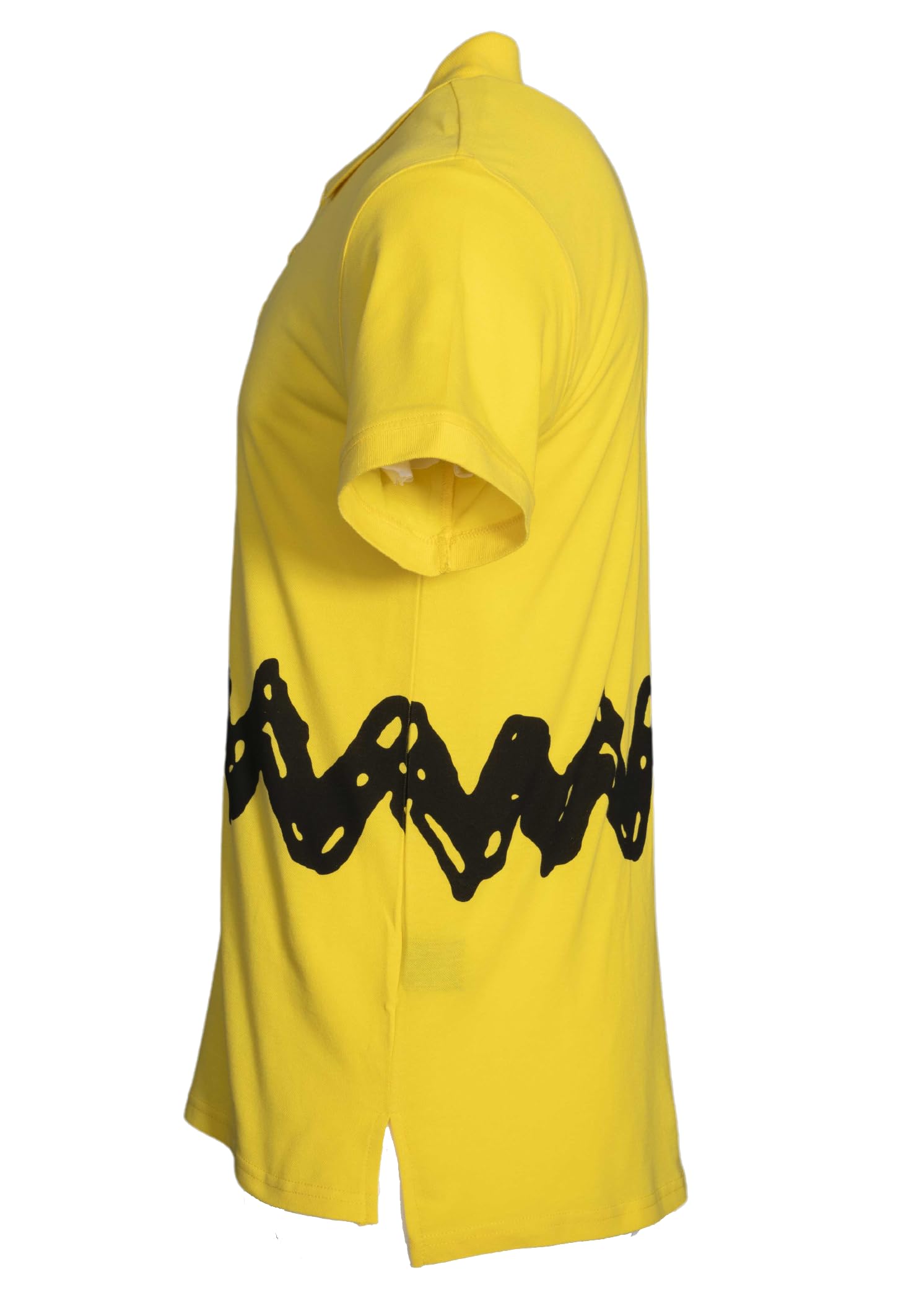 Peanuts Charlie Brown Zig Zag Yellow Shirt Halloween Costume Cosplay