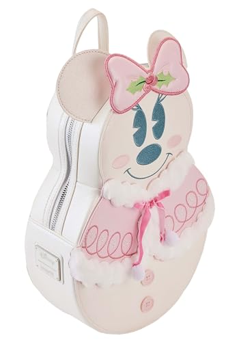 Loungefly Disney Minnie Mouse Pastel Snowman Mini Backpack