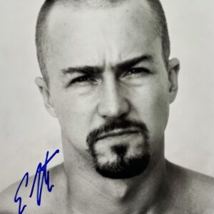 EDWARD ED NORTON Autograph Signed 8x10 American History X PHOTO Derek Vinyard JSA Certified Authentic AE41496