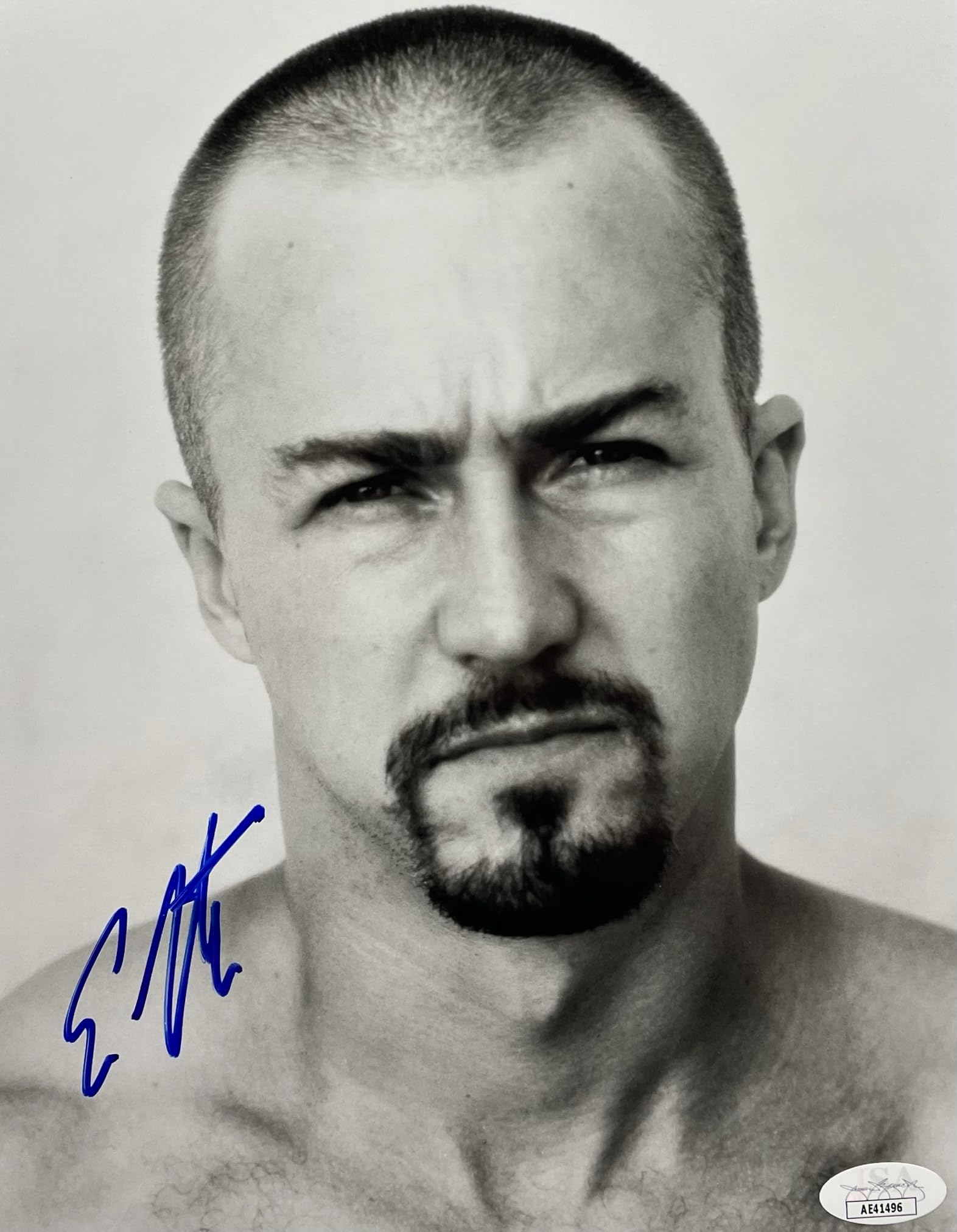 EDWARD ED NORTON Autograph Signed 8x10 American History X PHOTO Derek Vinyard JSA Certified Authentic AE41496