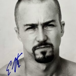 EDWARD ED NORTON Autograph Signed 8x10 American History X PHOTO Derek Vinyard JSA Certified Authentic AE41496