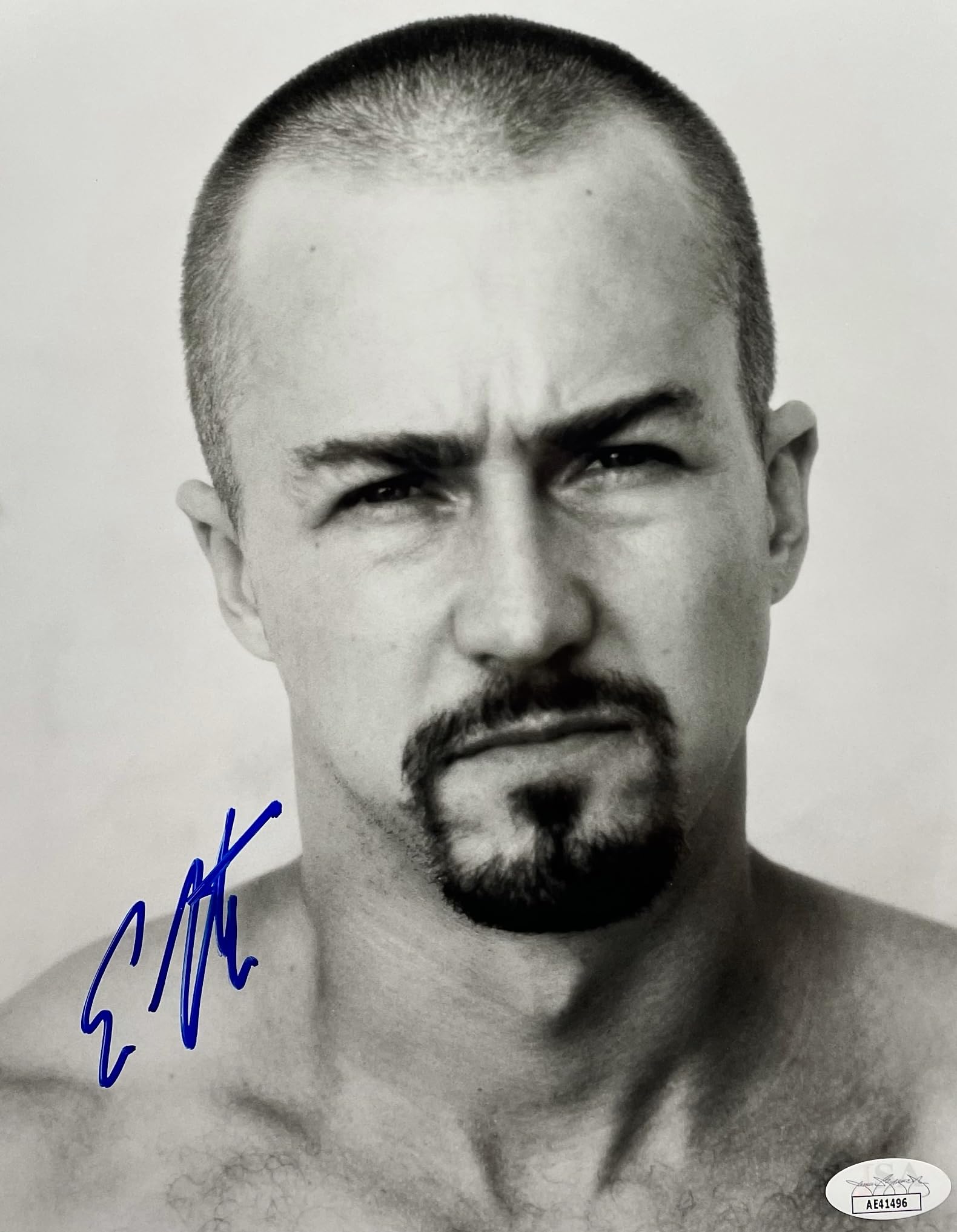 EDWARD ED NORTON Autograph Signed 8x10 American History X PHOTO Derek Vinyard JSA Certified Authentic AE41496