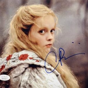 CHRISTINA RICCI Autograph Signed 8x10 Sleepy Hollow PHOTO Katrina Van Tassel JSA Witnessed Certified Authentic WA764527