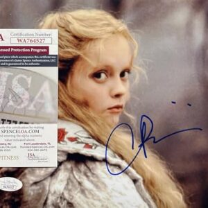 CHRISTINA RICCI Autograph Signed 8x10 Sleepy Hollow PHOTO Katrina Van Tassel JSA Witnessed Certified Authentic WA764527