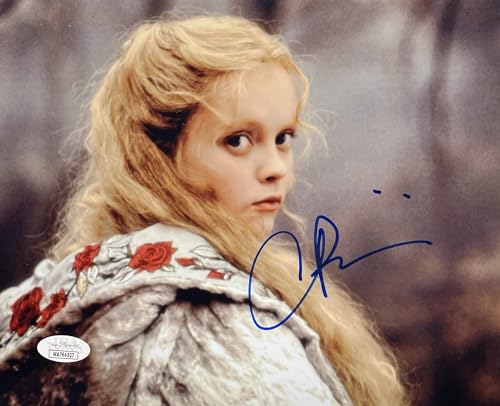 CHRISTINA RICCI Autograph Signed 8x10 Sleepy Hollow PHOTO Katrina Van Tassel JSA Witnessed Certified Authentic WA764527