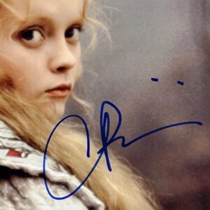 CHRISTINA RICCI Autograph Signed 8x10 Sleepy Hollow PHOTO Katrina Van Tassel JSA Witnessed Certified Authentic WA764527