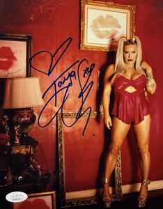 taya valkyrie signed autograph 8 x10 photo wrestling jsa nxt aew witnessed certified authentic wa001792