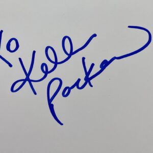 KELLY PACKARD Autograph Signed 8" x 10" PHOTO Actress JSA Witnessed CERTIFIED AUTHENTIC WA195897