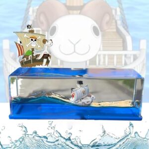 chilifuli cruise ship fluid drift bottle,unsinkable boat in a box,titanic cruise ship model liquid wave cruise ship decoration,cruise ship that no longer sinks toy,for car display cases and gifts (f)