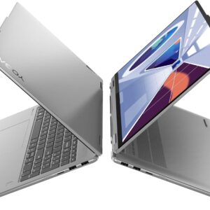 Lenovo Yoga 7 16 2-in-1 Laptop 16"" WUXGA IPS Touchscreen AMD Hexa-Core Ryzen 5 7535U (Beats i7-1255U) 8GB RAM 512GB SSD Radeon 660M Graphic Backlit Fingerprint Reader Win11 + HDMI Cable, Gray