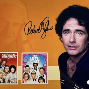 RICHARD KLINE Autograph Signed 8x10 PHOTO Chromium The Love Boat Three's Company JSA Witnessed Certified Authentic WA372356