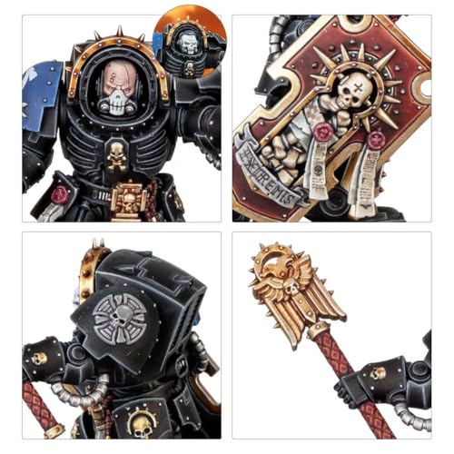 Games Workshop - Warhammer 40,000 - Space Marines: Chaplain in Terminator Armour (2023 Edition)