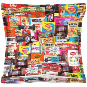 assorted candy & chocolate variety pack - individually wrapped party candy & chocolate assortment (2 lb)