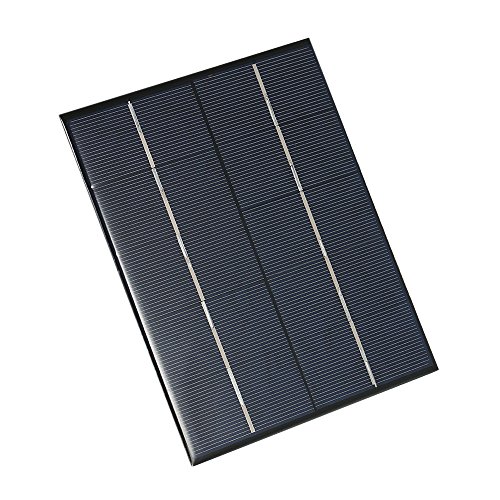 IUPPA 3.5W 5V Polycrystalline Silicon Solar Panel Solar Cell for Power r USB Port 18650 Battery Charging