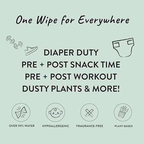 The Honest Company Clean Conscious Unscented Wipes | Over 99% Water, Plant-Based, Baby Wipes | Hypoallergenic for Sensitive Skin, EWG Verified | Classic, 648 Count