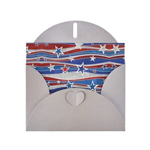 mqgmz patriotic stars strips independence day print holiday greeting cards blank note cards with envelopes for all occasions birthdays