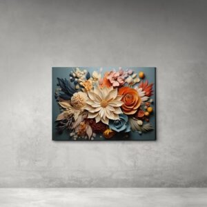 Large Neutral Decor, Living Room Painting BOHO Modern Canvas, Large Abstract Canvas Art Original 3D Abstract Prints, Modern Minimalist Wall Art