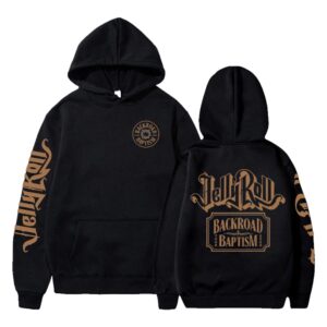 marllegebee jelly roll backroad baptism hoodie 2023 world tour long sleeve sweatshirts women men fashion clothes (black,xxxl)