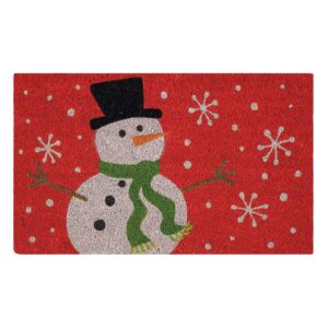 christmas indoor door mats santa claus patio decorative greeting doormat 23.6 x 15.7 inch a very merry welcome outside door rugs for entrance bathroom snowman doormats funny floor outdoor welcome