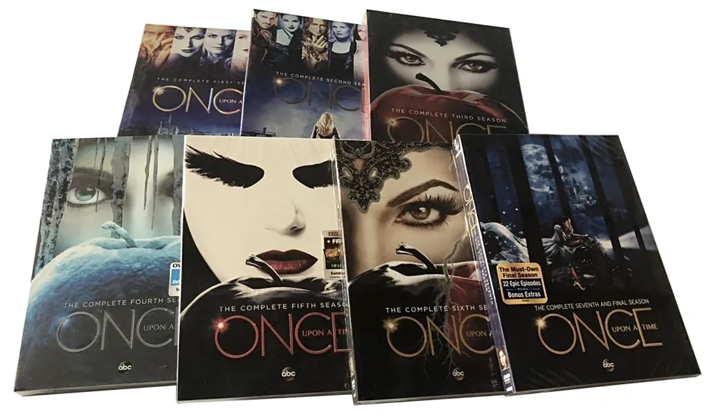 Once Upon a Time : The Complete Series Seasons 1-7 DVD Set (Collection Bundle)